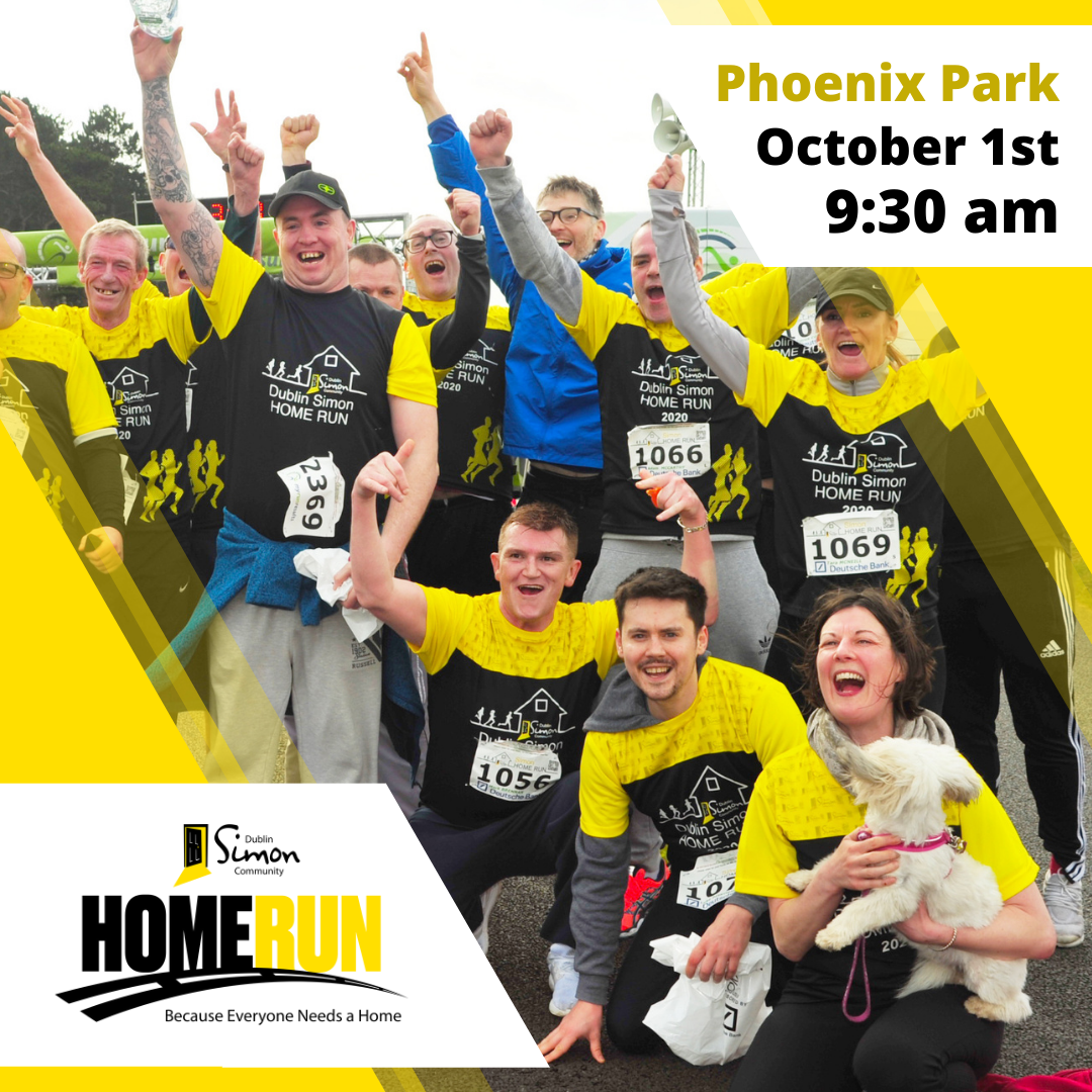 Sign Up for Dublin Simon's Home Run this October | Dublin Simon Community